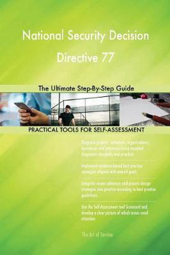 National Security Decision Directive 77, Gerard Blokdyk | 9781719555678 ...