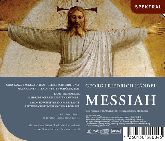 Handel: Messiah, G F Handel | CD (album) | Muziek | bol