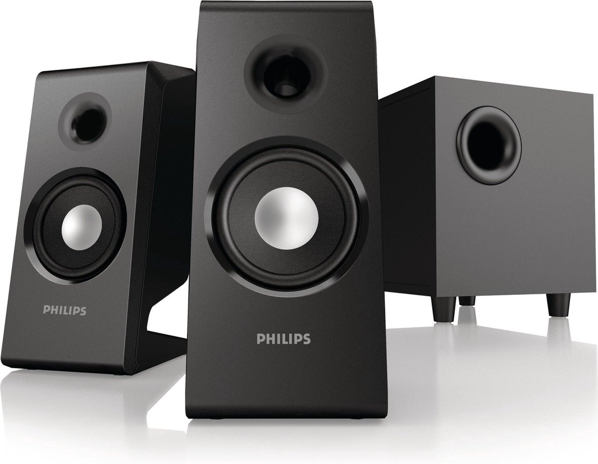 Philips SPA2335 - 2.1 Speakerset - zwart | bol.com