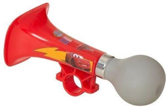 Disney Fietstoeter Cars Rood/wit 19 Cm | bol