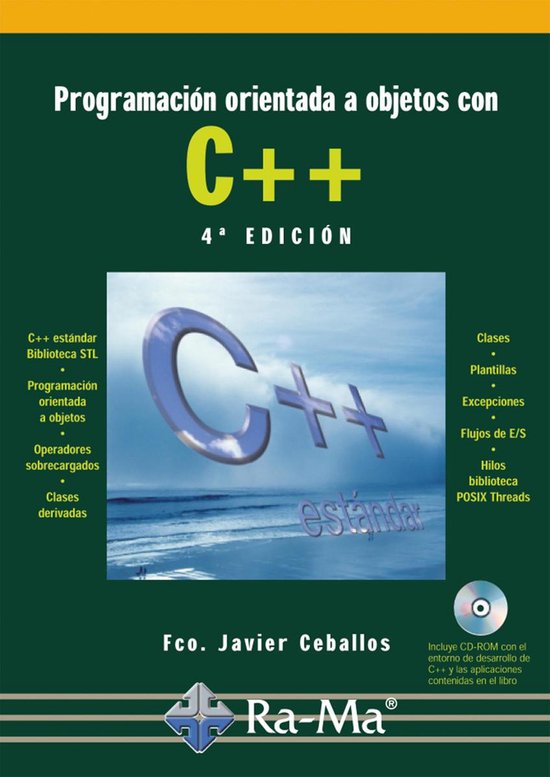Programación Orientada a Objetos con C++. 4ª edición (ebook), Fco ...