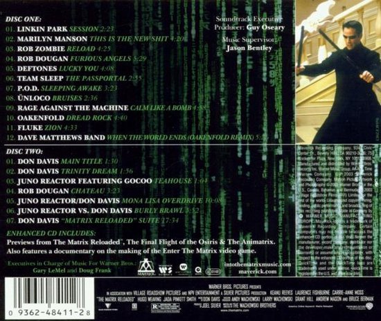 Matrix Reloaded, Original Soundtrack | CD (album) | Muziek | bol.com