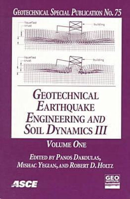 Geotechnical Earthquake Engineering and Soil Dynamics III | 9780784403617 | Boeken | bol.com