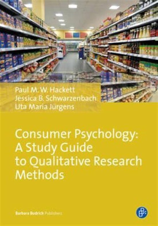 Consumer Psychology | 9783847407720 | Prof. Paul M.W. Hackett | Boeken | bol.com