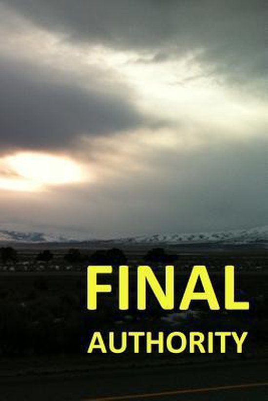 Final Authority | 9781493700554 | A Son in Christ Jesus | Boeken | bol.com