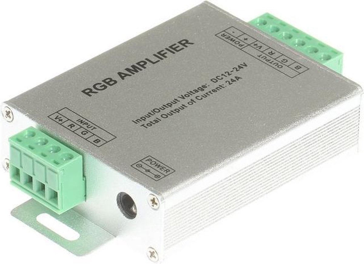 12V-24V 24A RGB LED signaalversterker Controller | bol