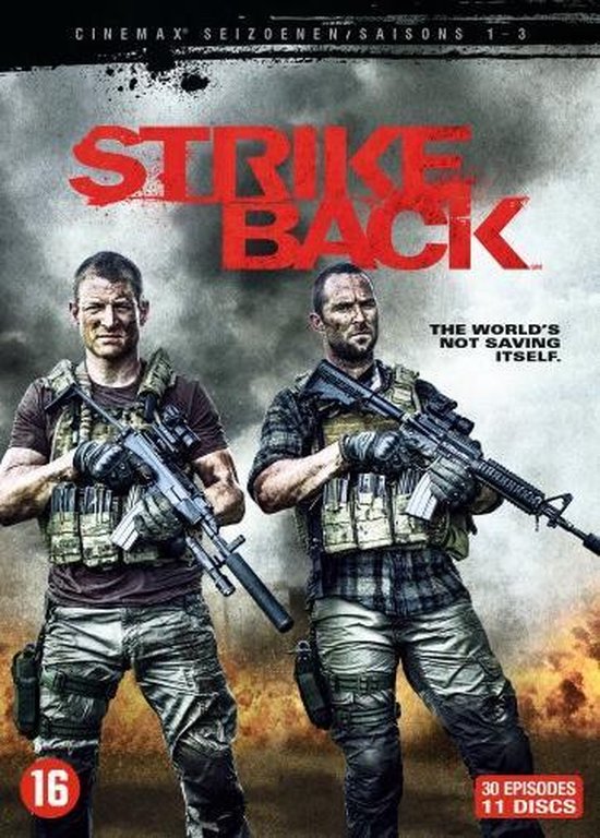 Strike Back: Cinemax - Seizoen 1 t/m 3 (Dvd), Philip Winchester | Dvd's ...
