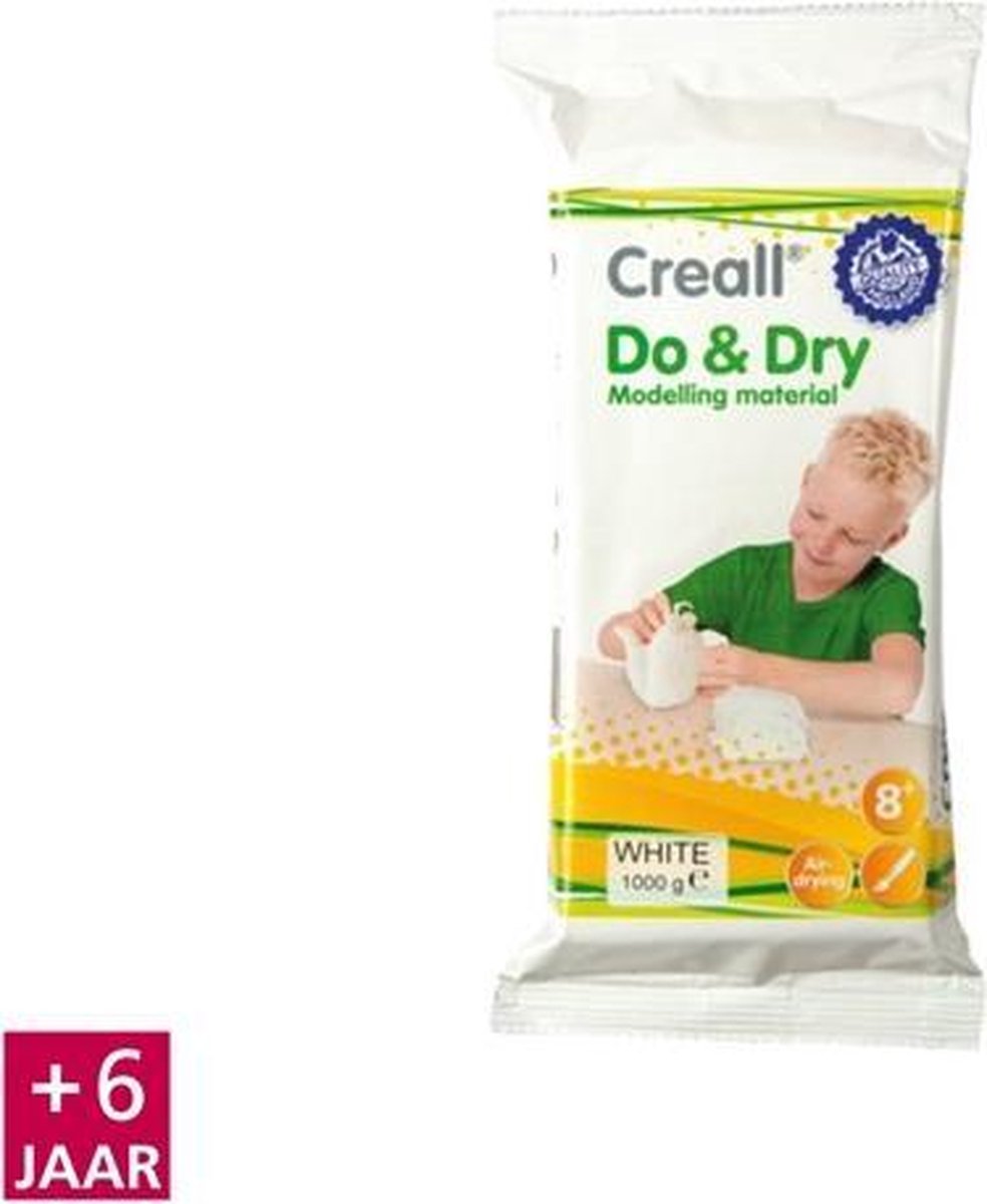 Boetseerklei Creall Wit 0.5kg | bol