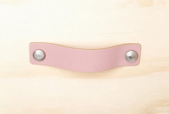 Leren handgreep Oudroze XL 18x3 cm | bol.com