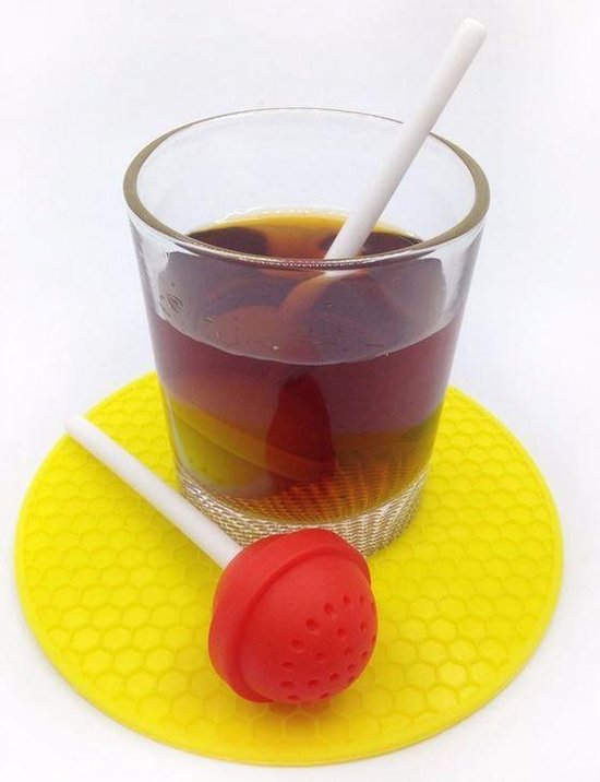 Theefilter / thee ei / zeef voor losse thee / theezeef / thee-ei / Tea ...