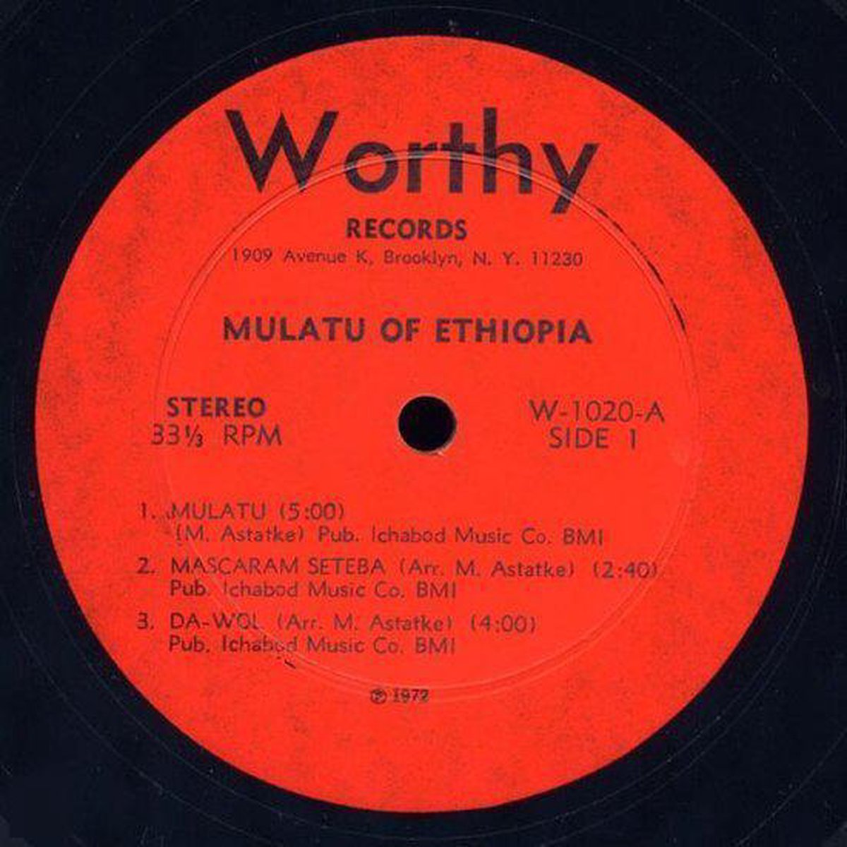 Mulatu Of Ethiopia, Mulatu Astatke | LP (album) | Muziek | bol.com