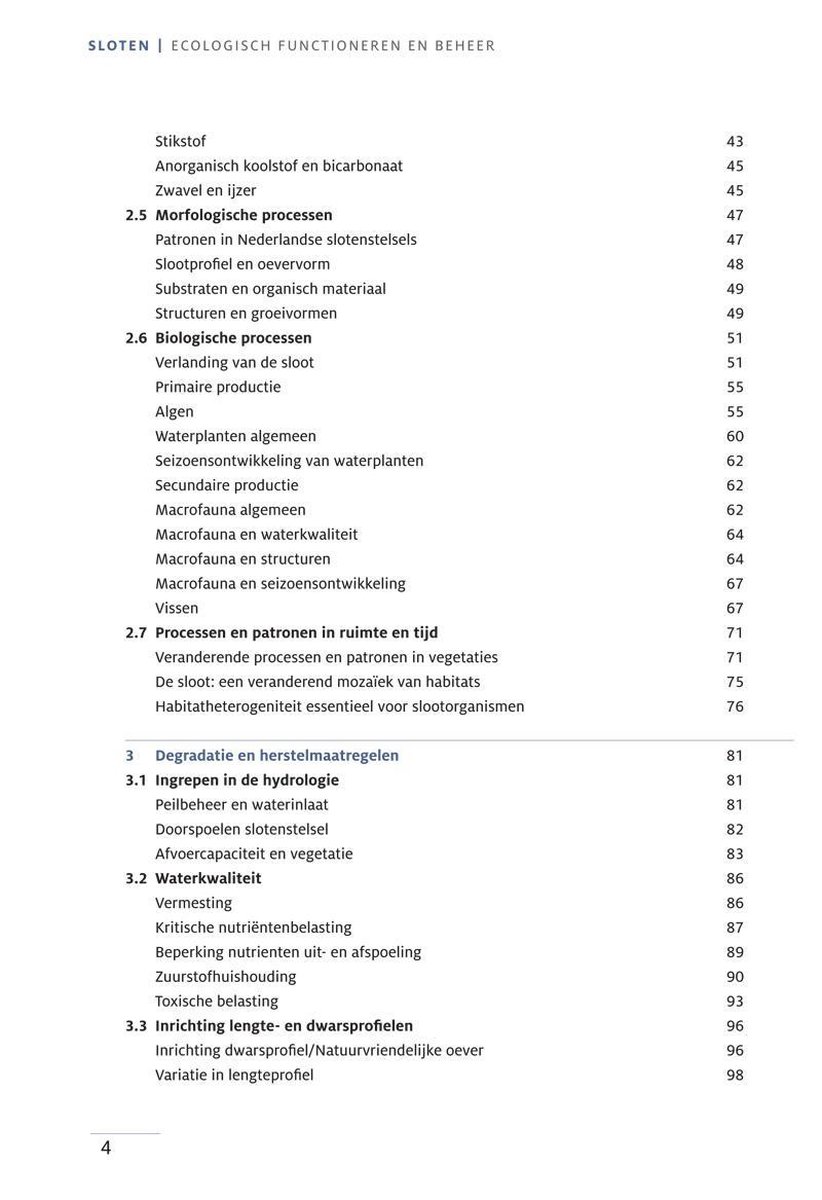 Ecologisch Functioneren van Sloten, Edwin T. H. M. Peeters ...