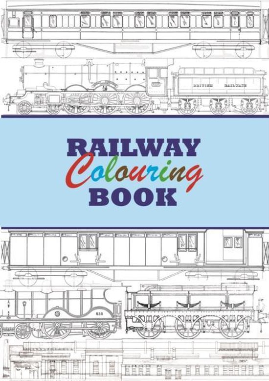 Railway Colouring Book, Ian Allan Publishing Ltd | 9780711038639 ...