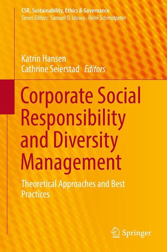 CSR, Sustainability, Ethics & Governance - Corporate Social Responsibility and... | bol