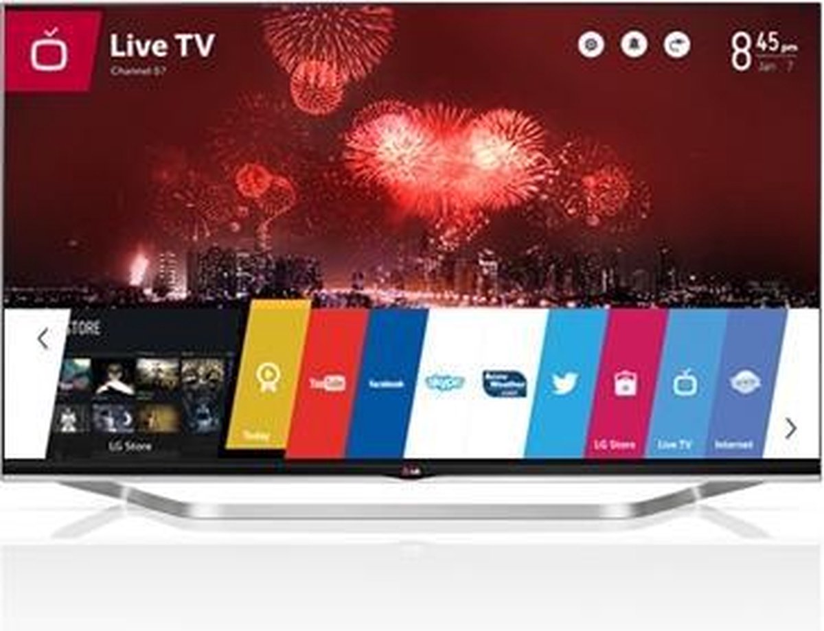 LG 55LB730V - 3D led-tv - 55 inch - Full HD - Smart tv | bol