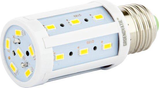 Groenovatie Led Corn Mais Lamp E40 Fitting 5w 108x36 Mm Warm Wit