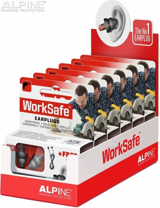 Alpine Worksafe Oortjes Voordeelverpakking | bol.com
