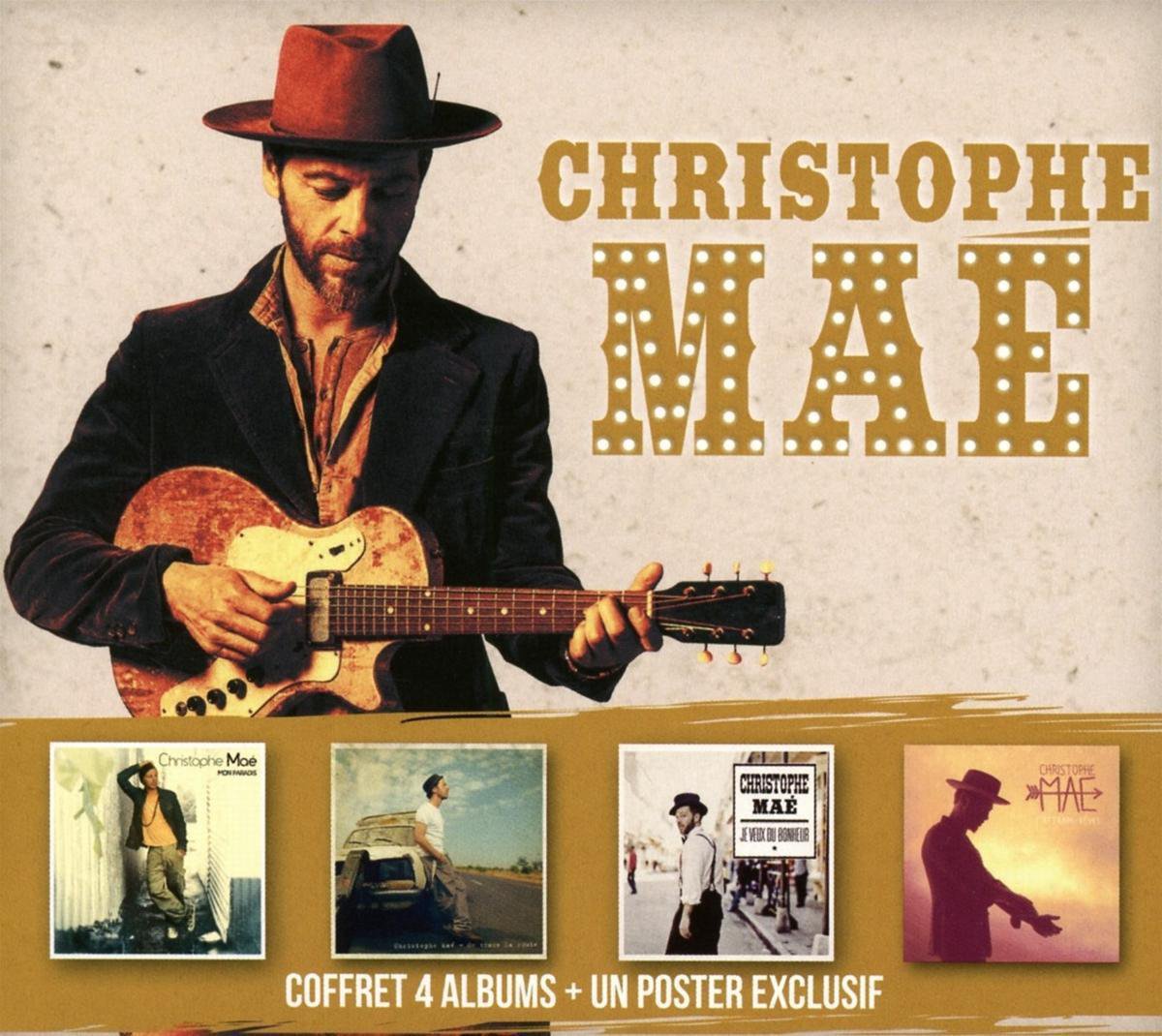 Coffret 4 Cd, CHRISTOPHE MAE | CD (album) | Muziek | bol.com