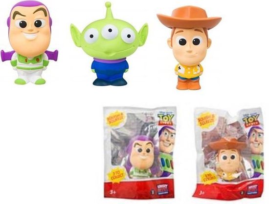 Toy Story 4 Buzz Lightyear stressfiguurtjes squishy | bol