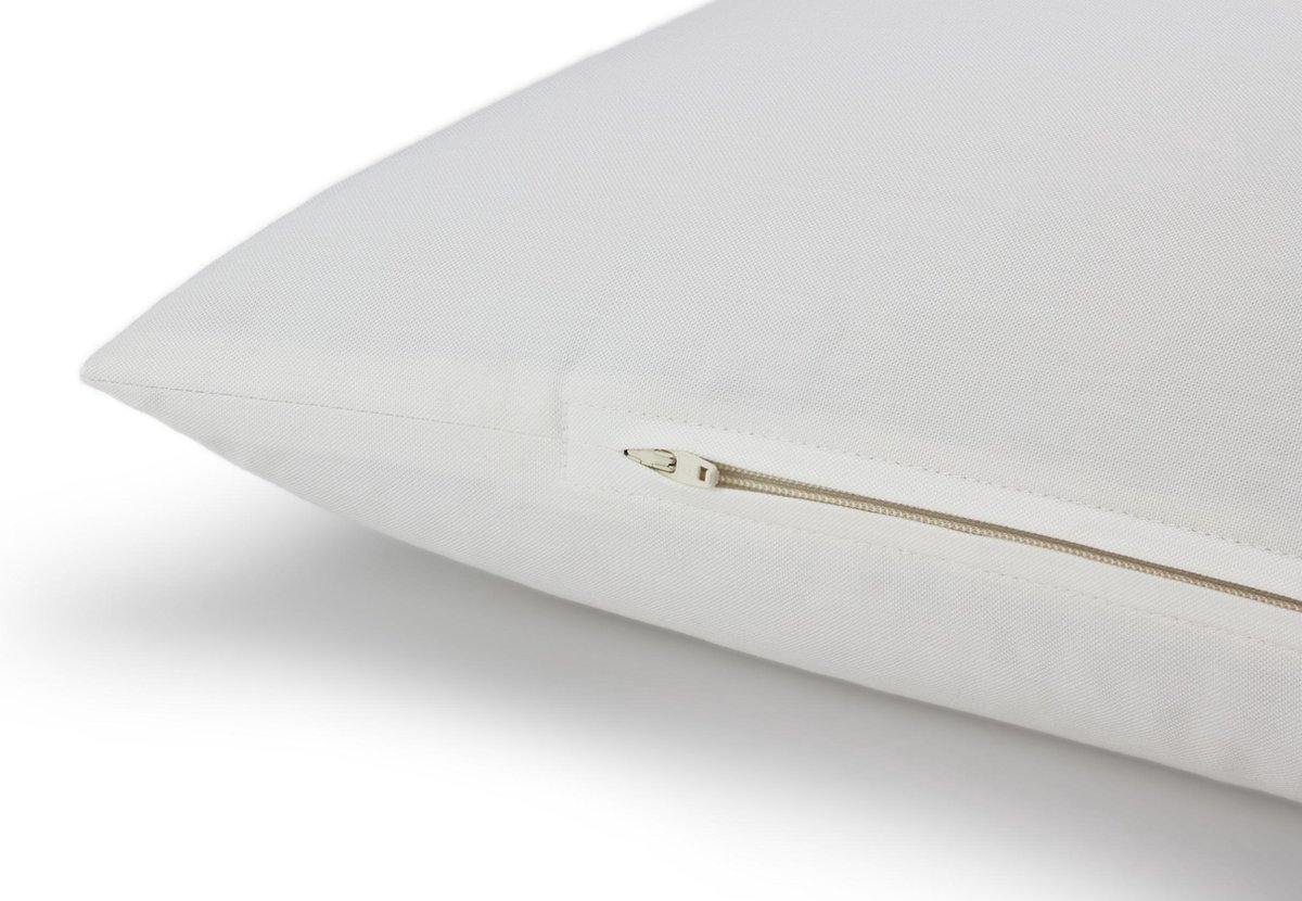 sobbo - Plus Boekweit kussen + sloop (60x42cm) - 100% Plantaardig | bol.com