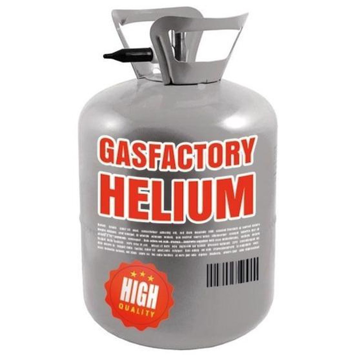 Helium tank met 30 blauwe ballonnen - Blauw - Heliumgas met ballonnen ...
