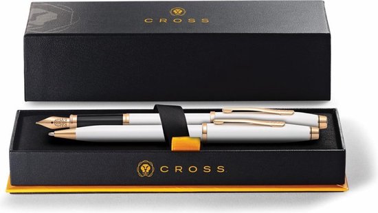 Cross – Cadeauset – Balpen & Vulpen – Century || - Parelmoer wit gelakt ...
