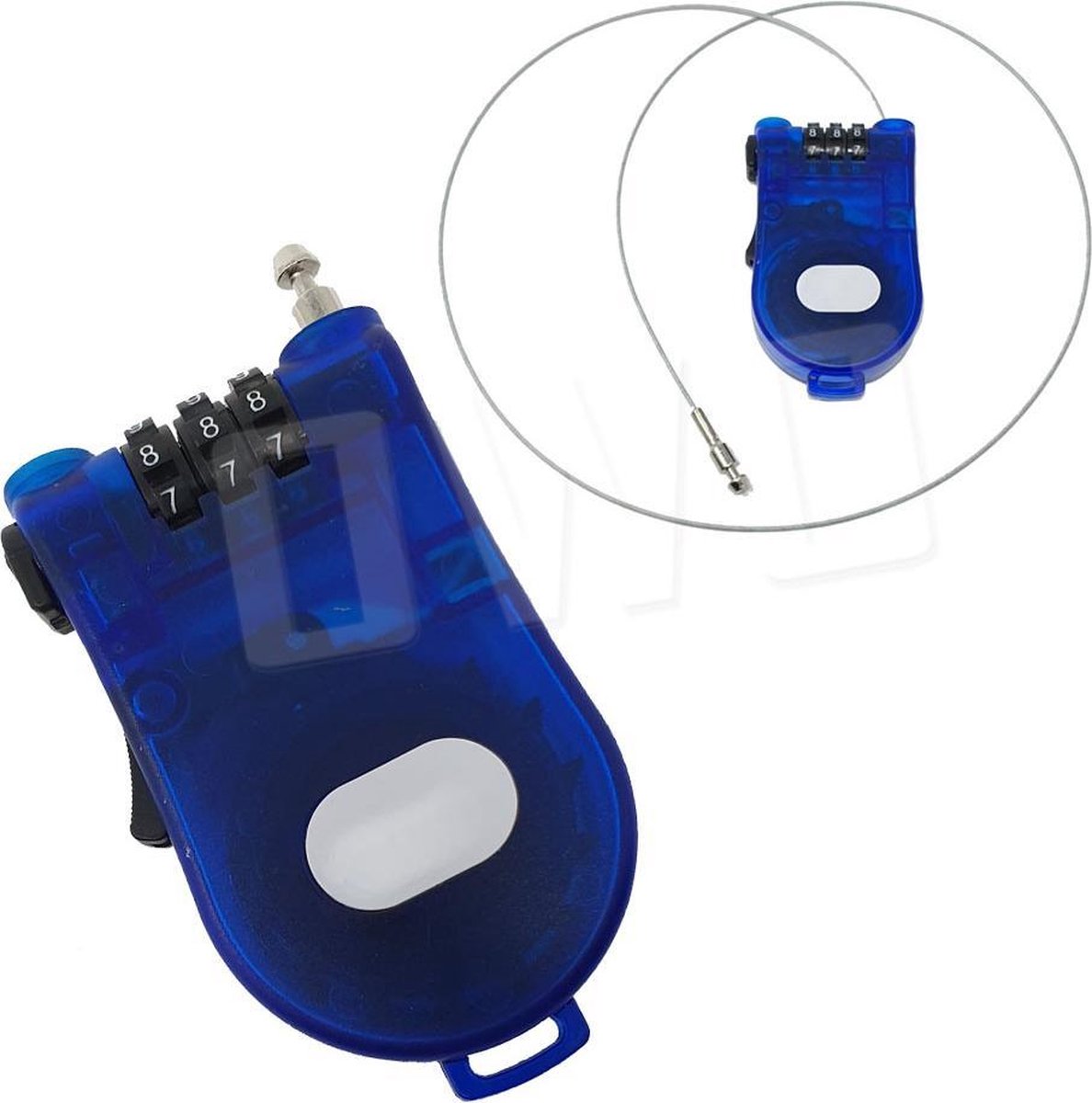 OWO - bagageslot uitschuifbare antidiefstal slot kabelslot kabel voor ...