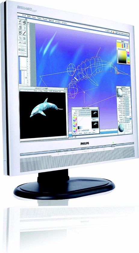 Philips 20 inch LCD Monitor 200P6IS/00 20.1" Zilver | bol.com