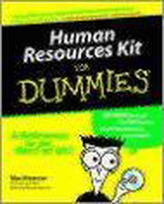 Human Resources Kit For Dummies, M Messmer | 9780764551314 | Boeken | bol