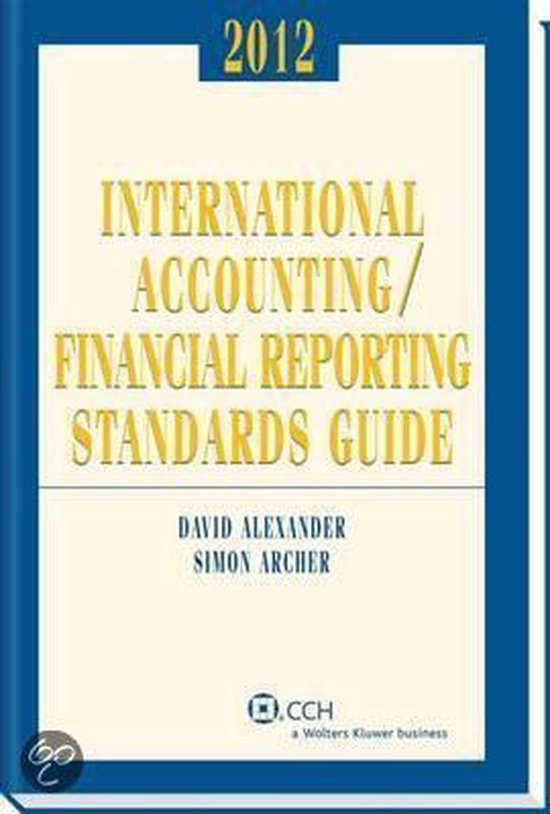 International Accounting/Financial Reporting Standards Guide 2012 ...