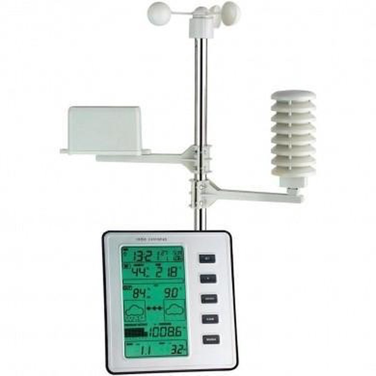 TFA-Dostmann 35.1077 digitale weerstation Zilver | bol.com