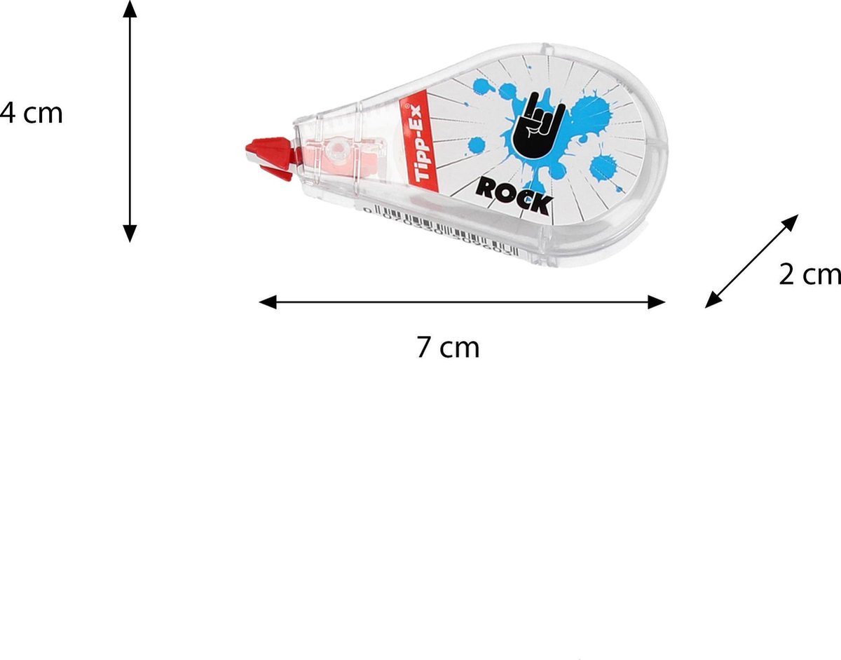 Tipp-Ex Roller set 3 Stuks Kleur Assorti – 4x2cm | bol.com