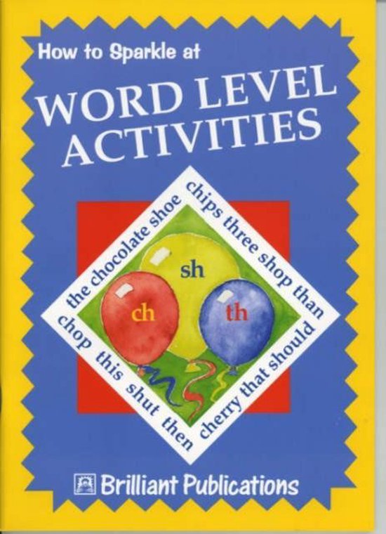 How to Sparkle at Word Level Activities | 9781897675908 | Rebecca ...