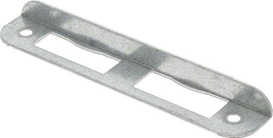 Nemef Hoeksluitplaat - afgerond - 135 x 24 x 12 mm (LxBxH/B+LIP ...