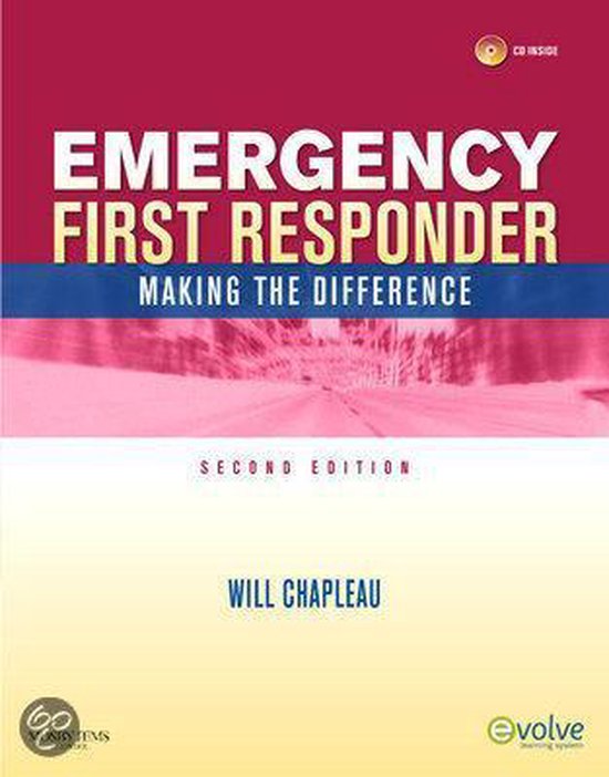 Emergency First Responder | 9780323056199 | Will Chapleau | Boeken | bol