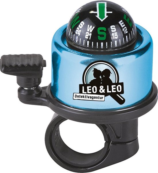 Moses Fietsbel Leo En Leo Detective Met Kompas Blauw | bol.com