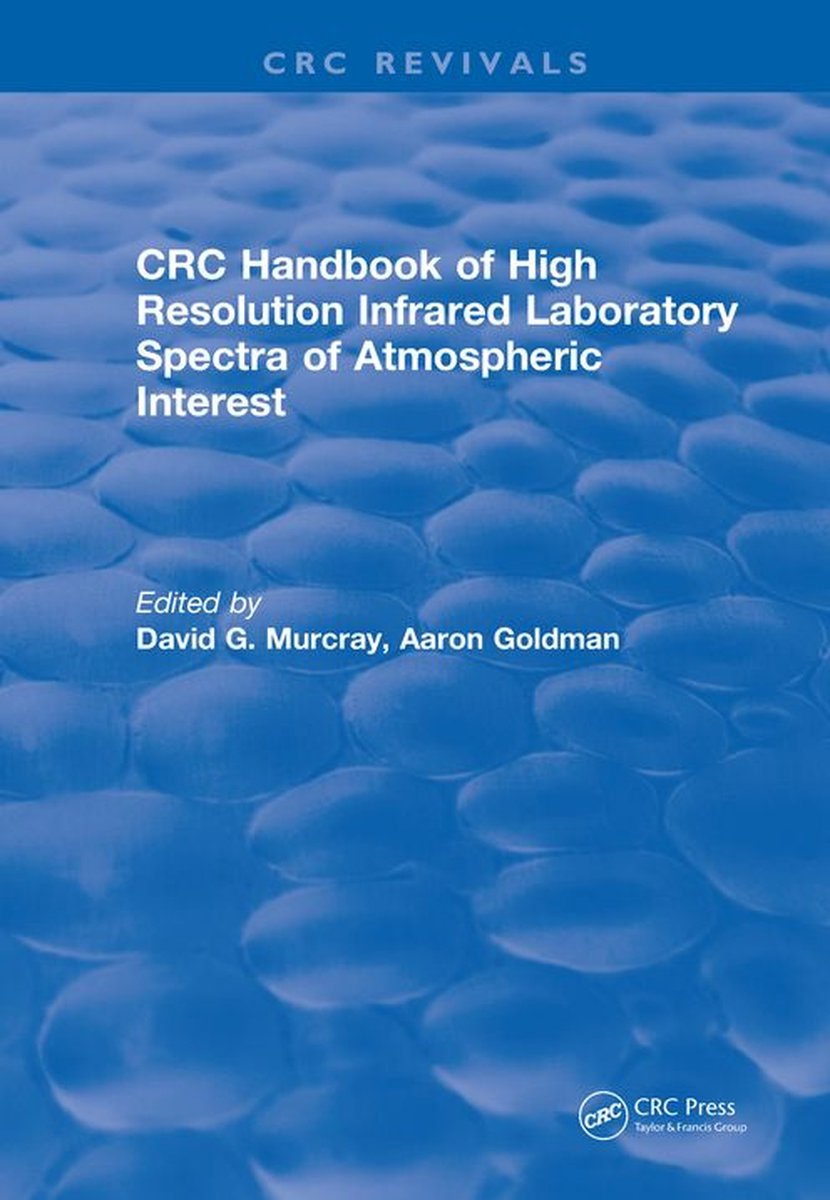 CRC Press Revivals - Handbook of High Resolution Infrared Laboratory ...