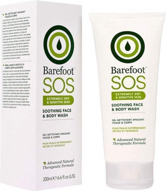 Barefoot sos face&bodywash 200 ml | bol.com