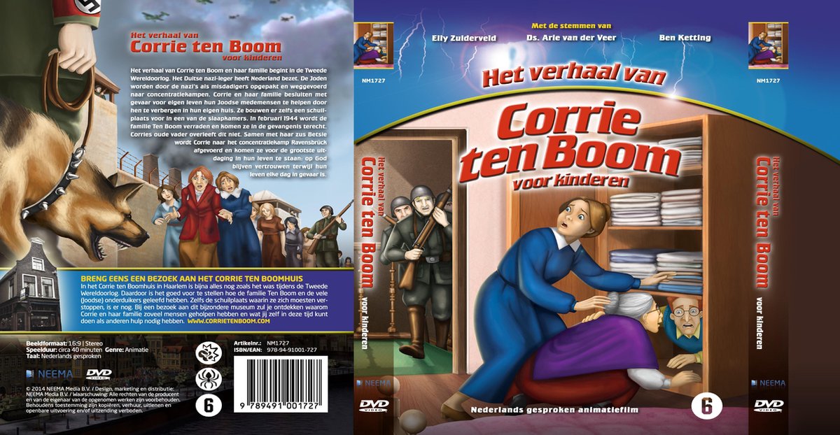 Verhaal Van Corrie Ten Boom - Voor Kinderen (Dvd), Ben Ketting | Dvd's ...
