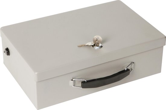 Bo-Camp Kluis Tablet - Met Staalkabel - 32x23,5x10 Cm | bol