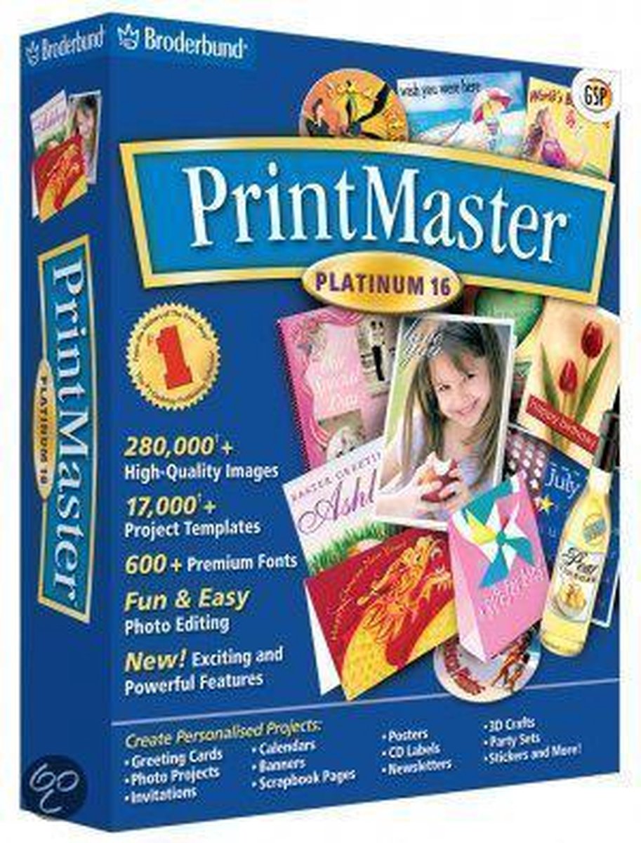 GSP Printmaster 16 - Platinum | bol