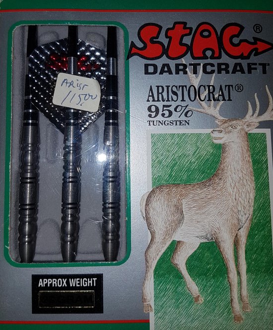Stag Dartcraft 95% tungsten 23 g Aristocrat | bol.com