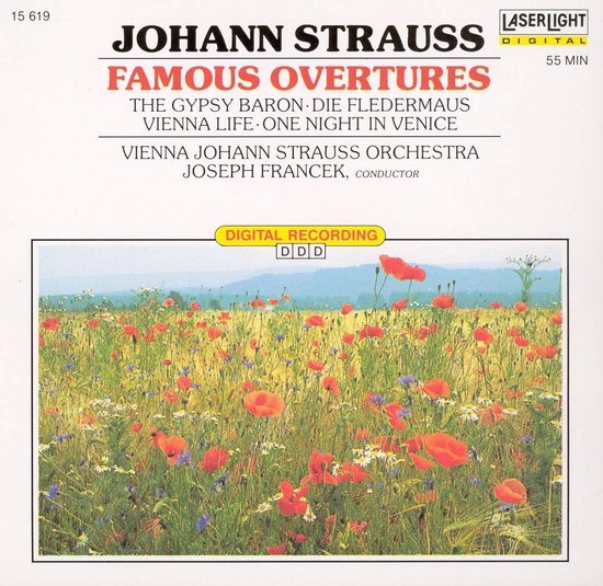 Strauss: Famous Overtures, Vienna Johann Strauss Orchestra | CD (album ...