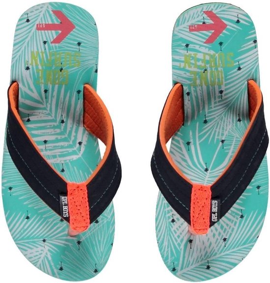Quapi Slippers Karst Ocean Green Leaves | bol.com