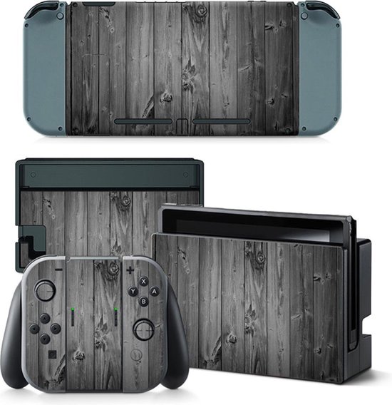 Wood Grey Oak - Nintendo Switch Skins Stickers | bol.com