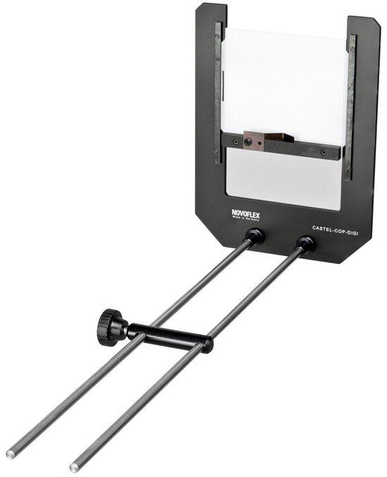 NOVOFLEX CASTEL-COP DIGITAL Support repro diapo pour CASTEL-MINI, -L et ...