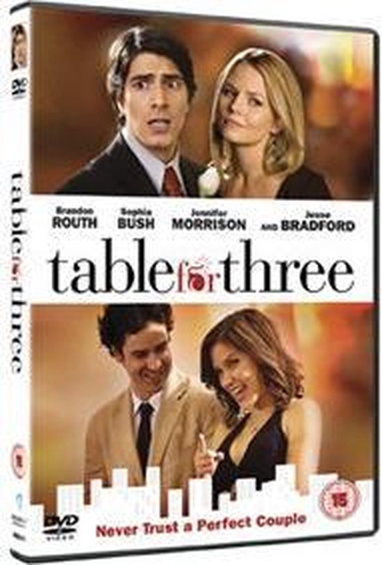 Movie - Table For Three (Dvd), Brandon Routh | Dvd's | bol