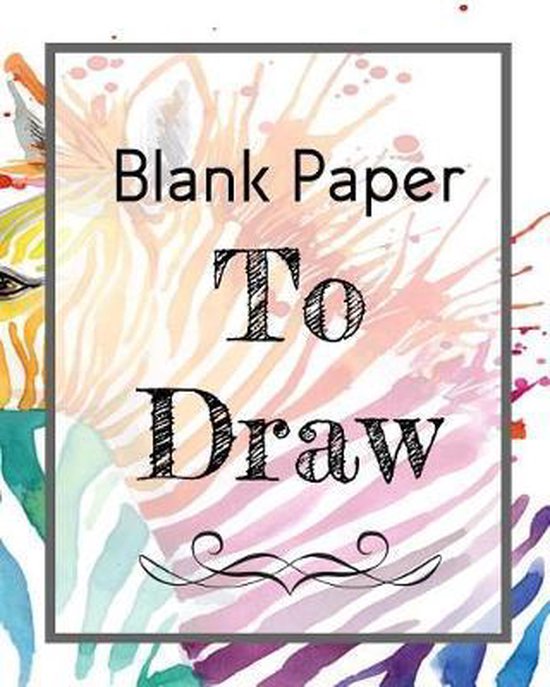 Blank Paper To Draw | bol.com
