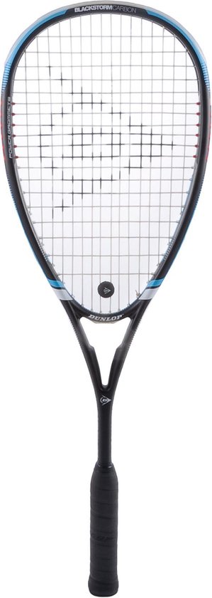 Dunlop Blackstorm Carbon Squashracket - 510cm2 - Zwart | bol.com