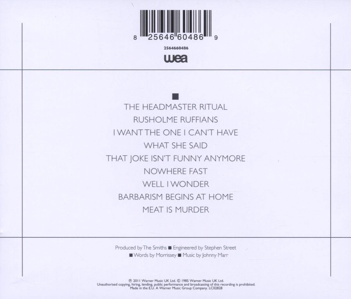 Meat Is Murder, Smiths,the | CD (album) | Muziek | bol